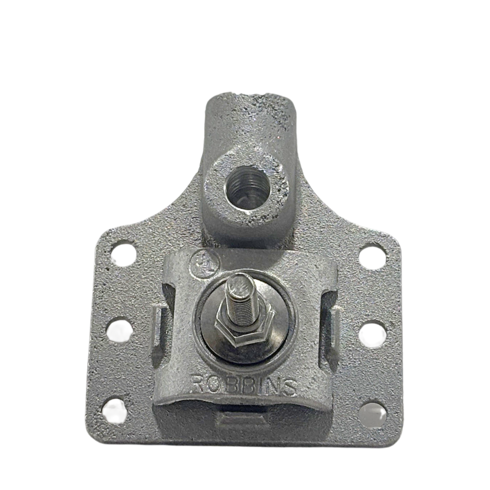 Aluminum Top/Side Mount Base 1/2" bolted – American Rod Company