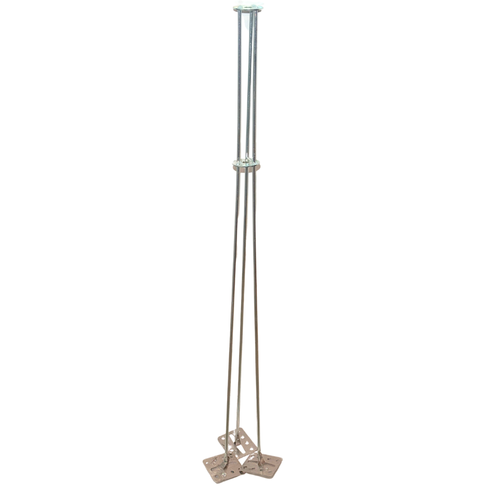 36” Tripod Air Terminal Support – Non-Penetrating Base – American Rod ...