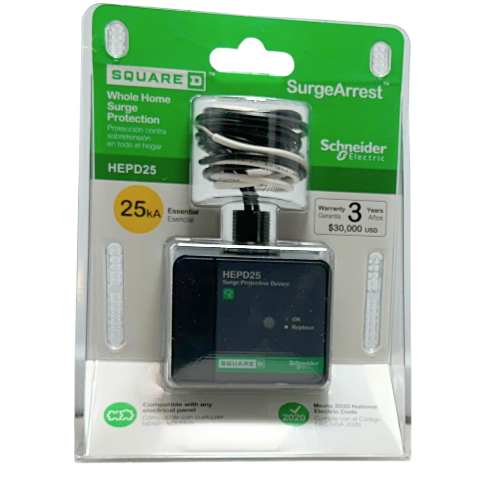 Square D 25 Ka Whole Home Surge Protection Device – American Rod Company